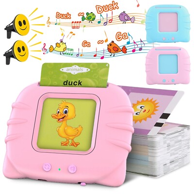 Talking Flash Cards Learning Toys for Boys Girls Toddlers Toy 1 2 3 4 5 ...