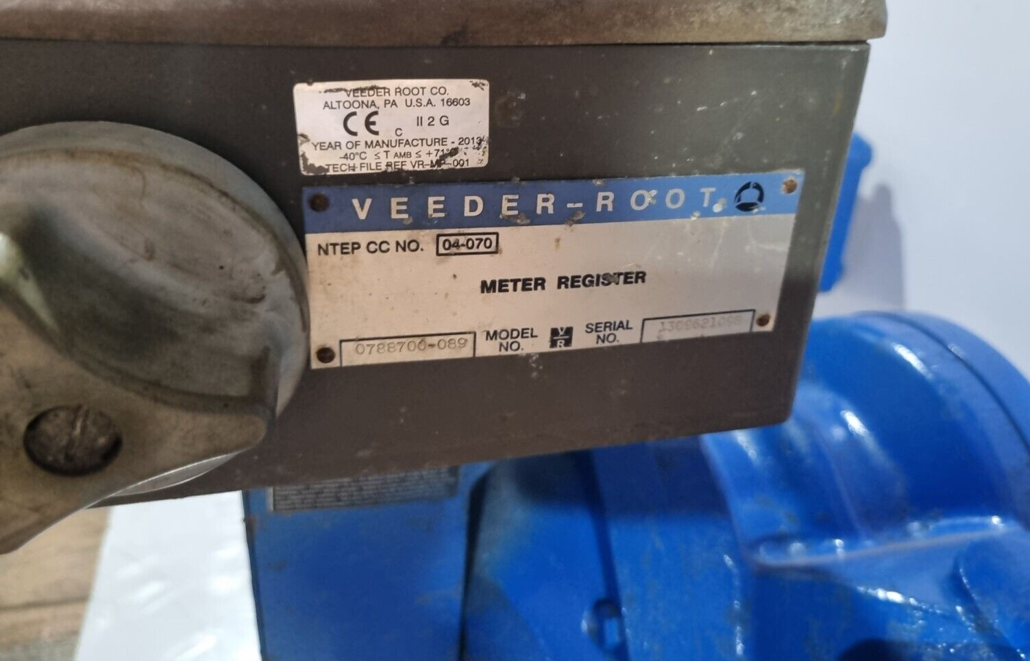 Total Control Systems 700-40SP4AG Flow Meter Refined Fuels Veeder-Root ...