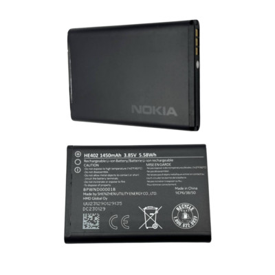 Nokia HE402 Li-ion Cellphone Battery 1450mAh 3.85 V for 2720 2760 Flip ...