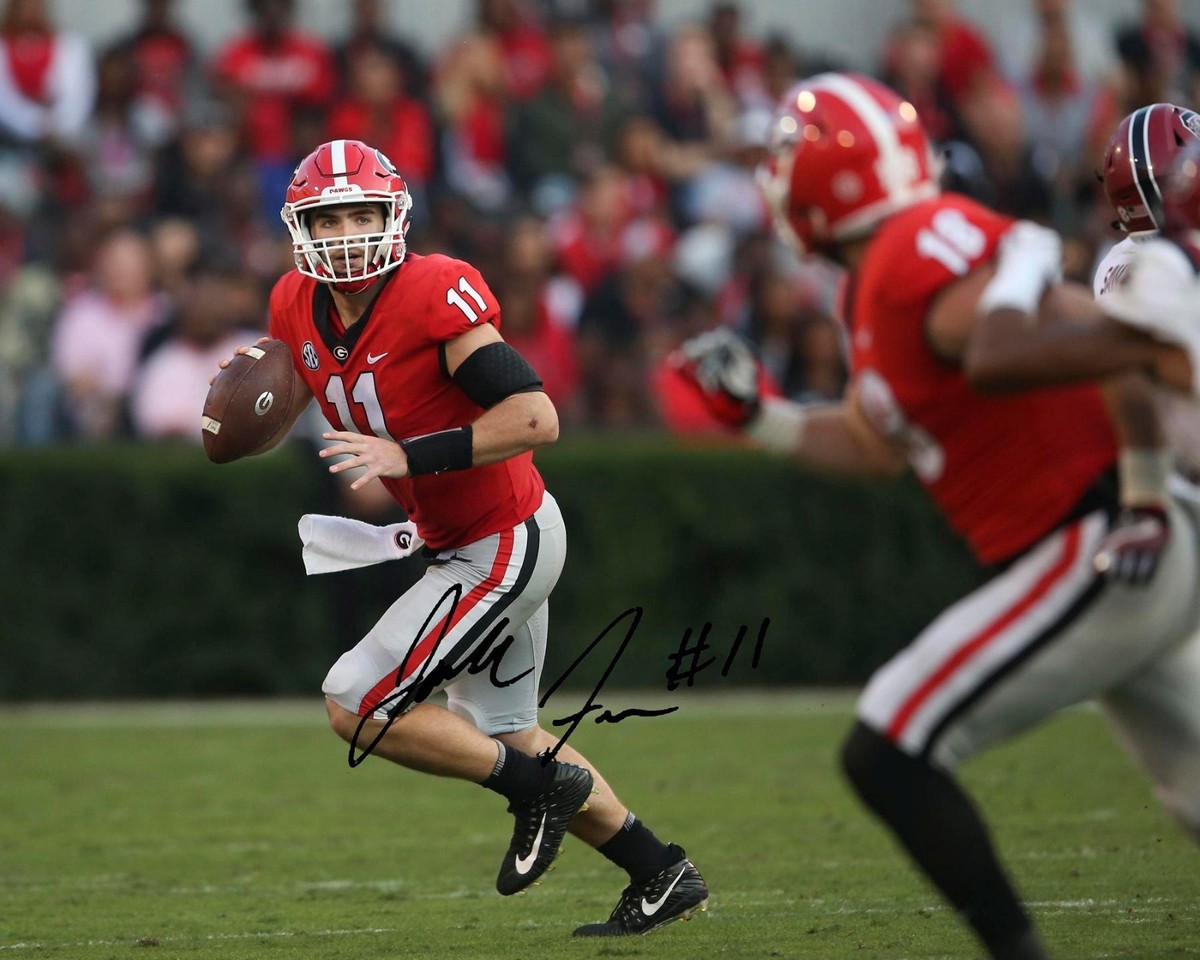 Jake Fromm Georgia Qb College Football Art College Football