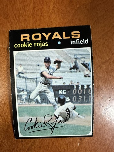 1971 Topps Cookie Rojas Kansas City Royals #118 Exmt | eBay