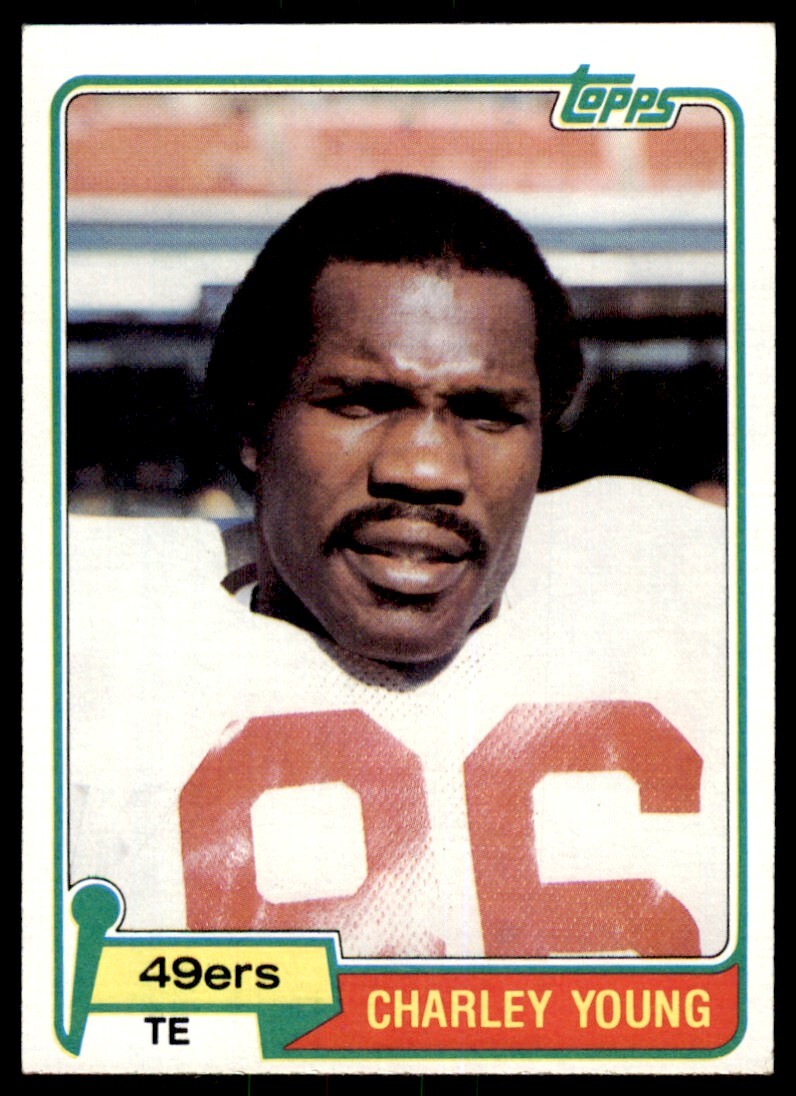 1981 TOPPS CHARLE YOUNG. SAN FRANCISCO 49ERS #344 | eBay