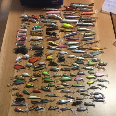 Bass Lure Large Quantity Set Approximately 150 Pieces Lure | eBay