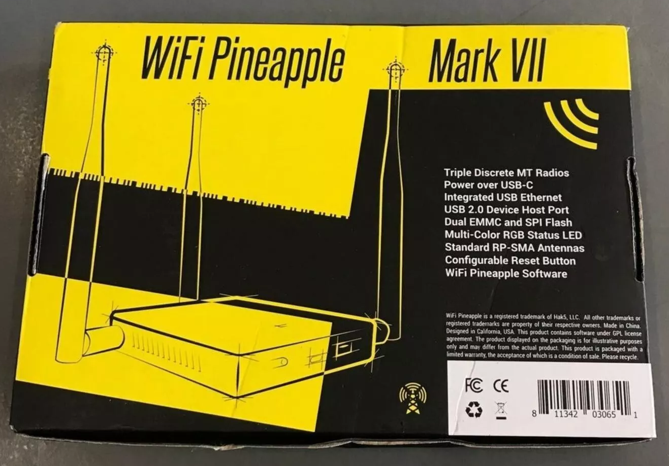 hak5 wifi pineapple Mark VII + AC Tactical | eBay