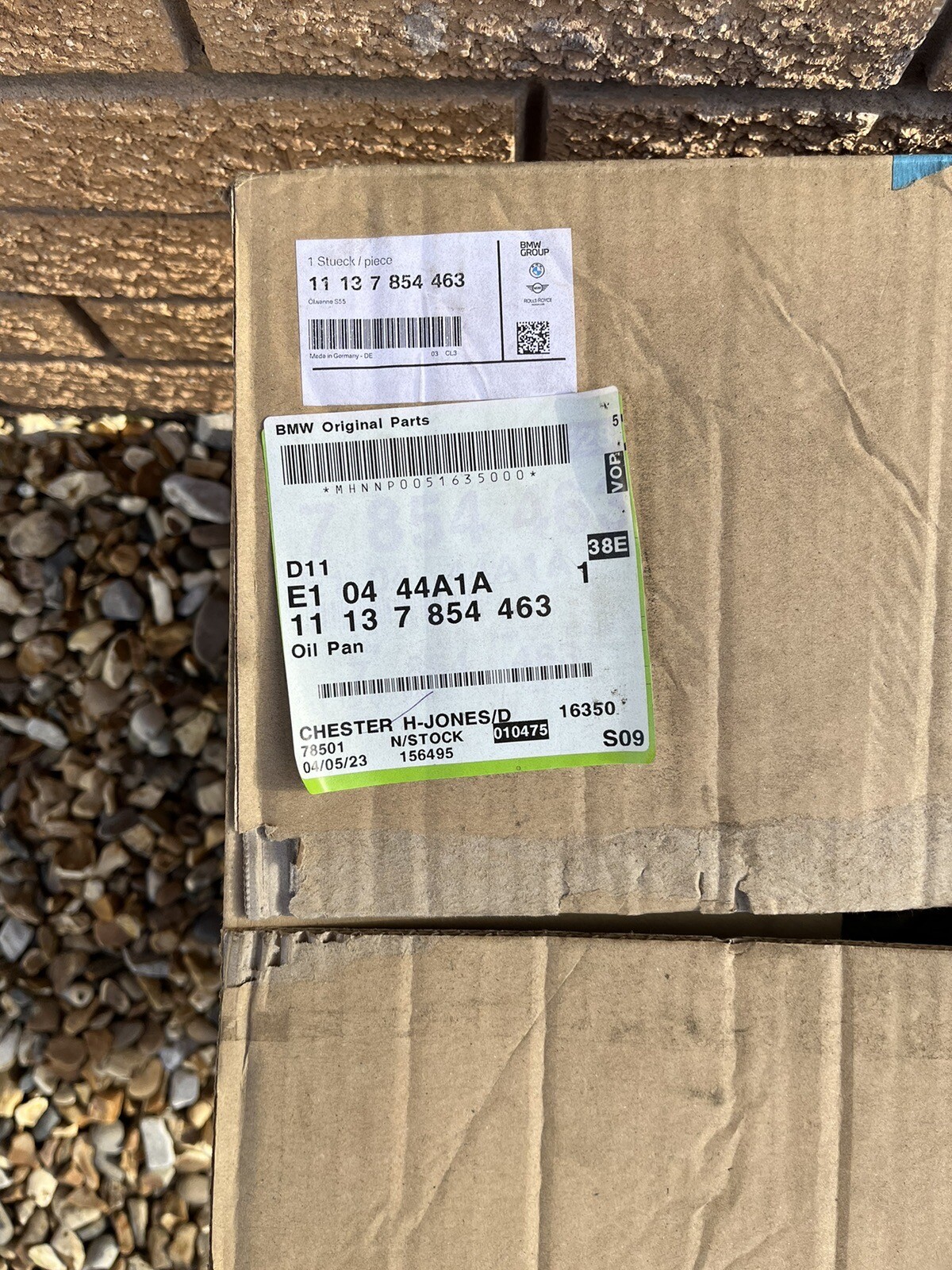 Genuine BMW Oil Pan 11137854463 for sale online | eBay