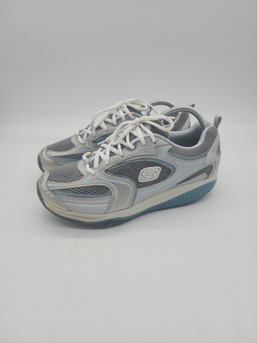 Sketchers Shape Ups Women's Walking Toning Shoes Gray, Silver Sz 10 | eBay