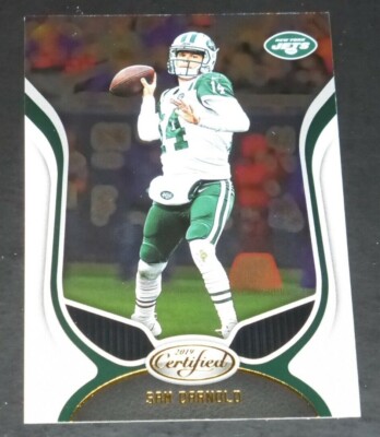 2019 PANINI CERTIFIED BASE CARD SP SAM DARNOLD #8 New York JETS | eBay