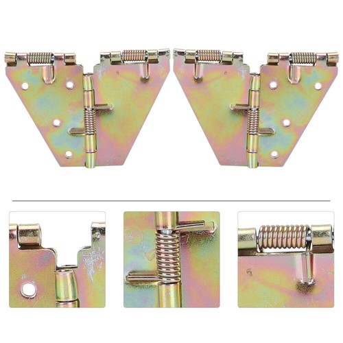 2 Pcs Iron Table Hinge Spring Dining Stand Inset Door Hinges | eBay