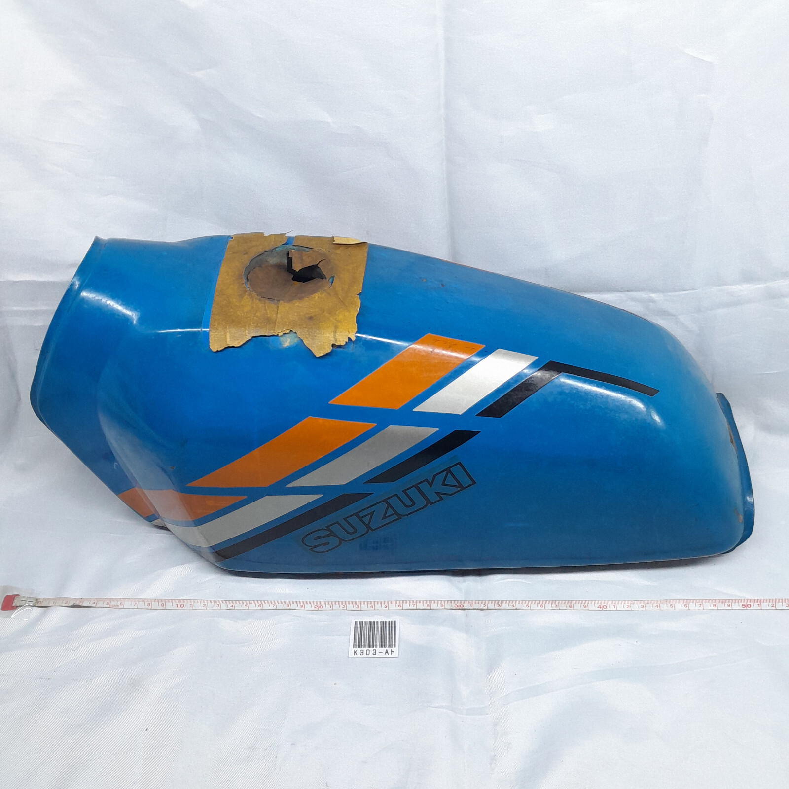 Suzuki TS100 TC100 Fuel Tank Gas Petrol | Front | 3 gal | Blue | Steel ...