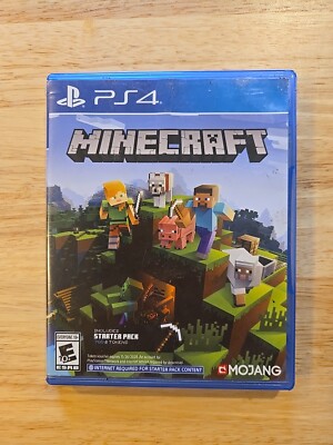 Minecraft Starter Pack Collection PS4 Video Game Sony Playstation FREE ...