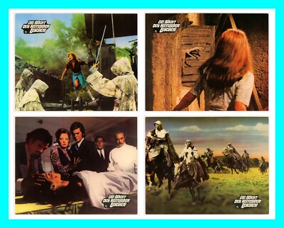 Rare 1972 Tombs Of Blind Dead Knights Templar 4 Orig German 12 x 9 ...