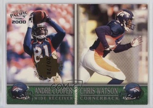 2000 Pacific - Chris Watson, Andre Cooper #122 Premiere Date /78 for ...