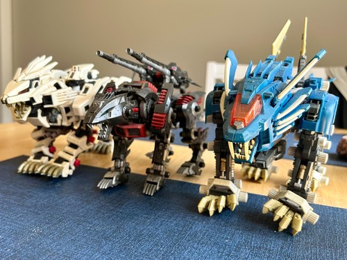 Kotobukiya HMM Zoids Model Kits LOT Loose No Decals Blade, Zero Liger ...