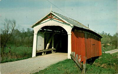 PERRY COUNTY, Parks Bridge, Jonathan Creek, Hopewell Twp., Co. Rd ...