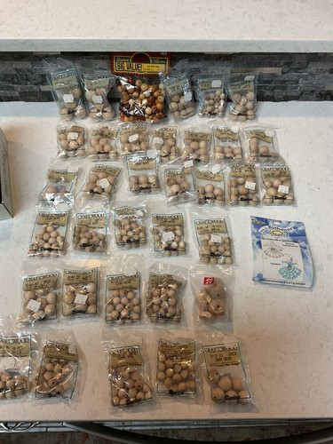 Huge Lot Of Assorted New In The Bags Darice Craft Wood Balls Craftwood ...
