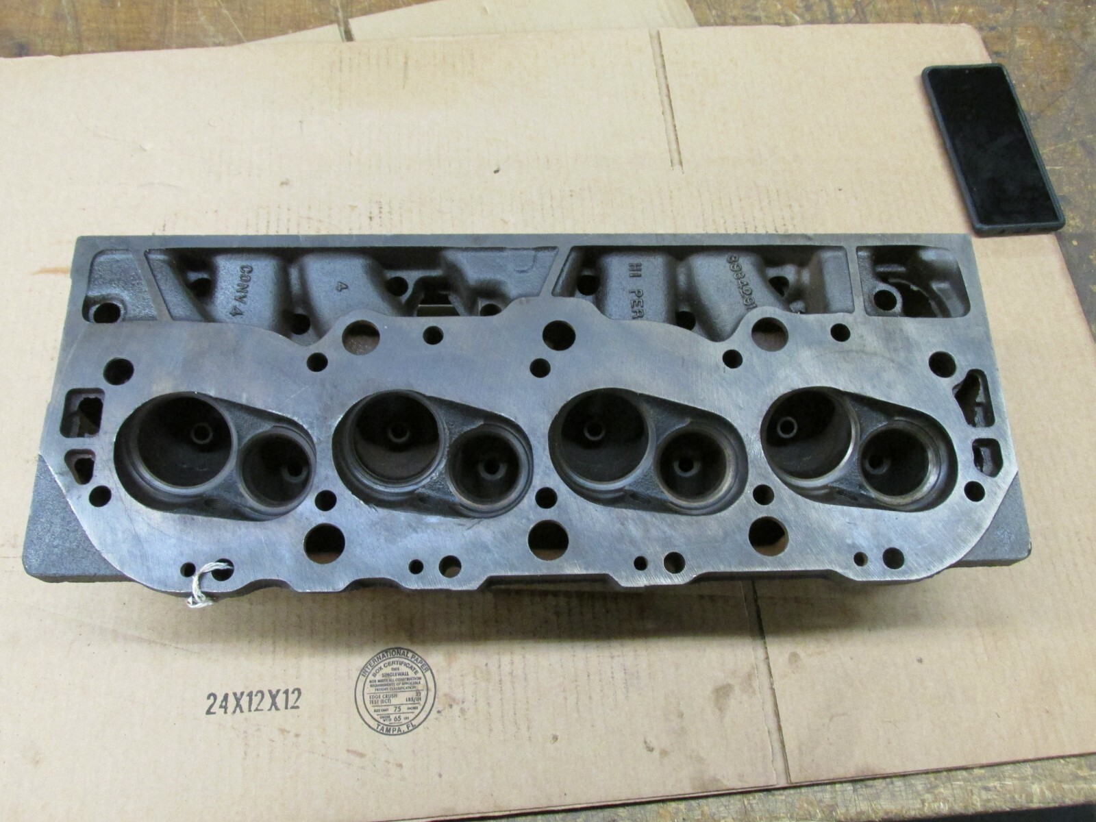 1970 BBC Big Block Chevy BBC 396 402 454 Rectangle Port Head 3964291 ...