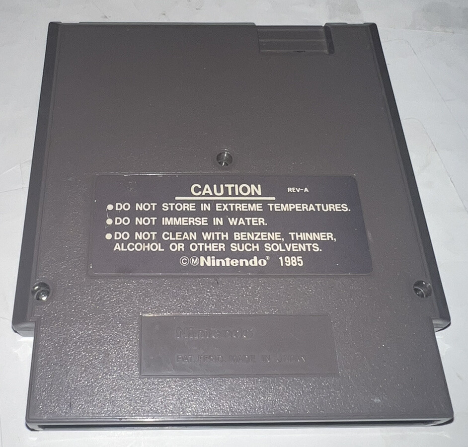 Goal! Nintendo Entertainment System 1989 NES Tested Vintage Soccer ...