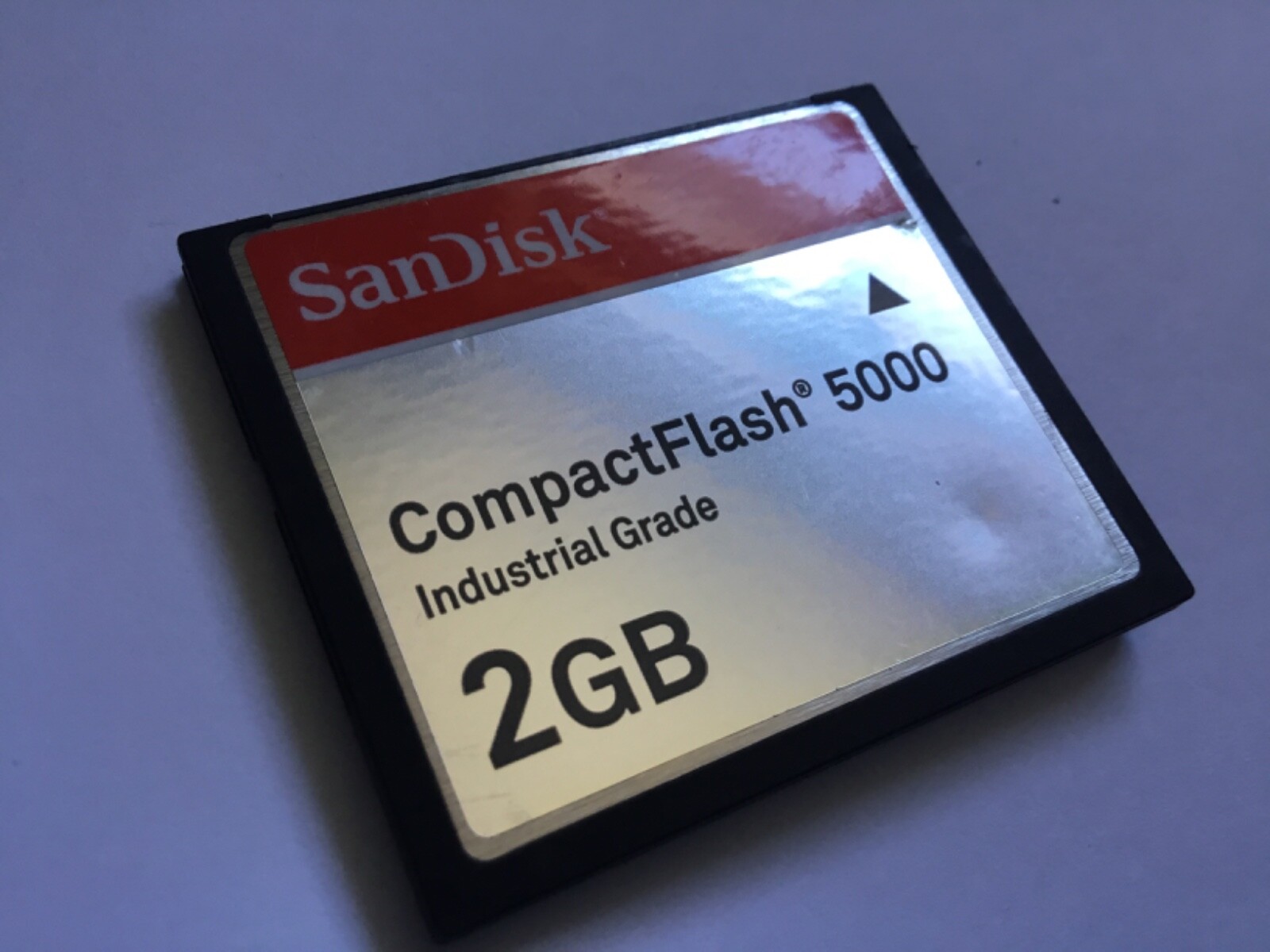 1pcs 2gb Sandisk CF Silver compactflash memory card for DSLR CF NIKON ...