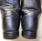 Justin Men's Black Kipskin Classic Leather Roper Boots Size 8.5 EE ...