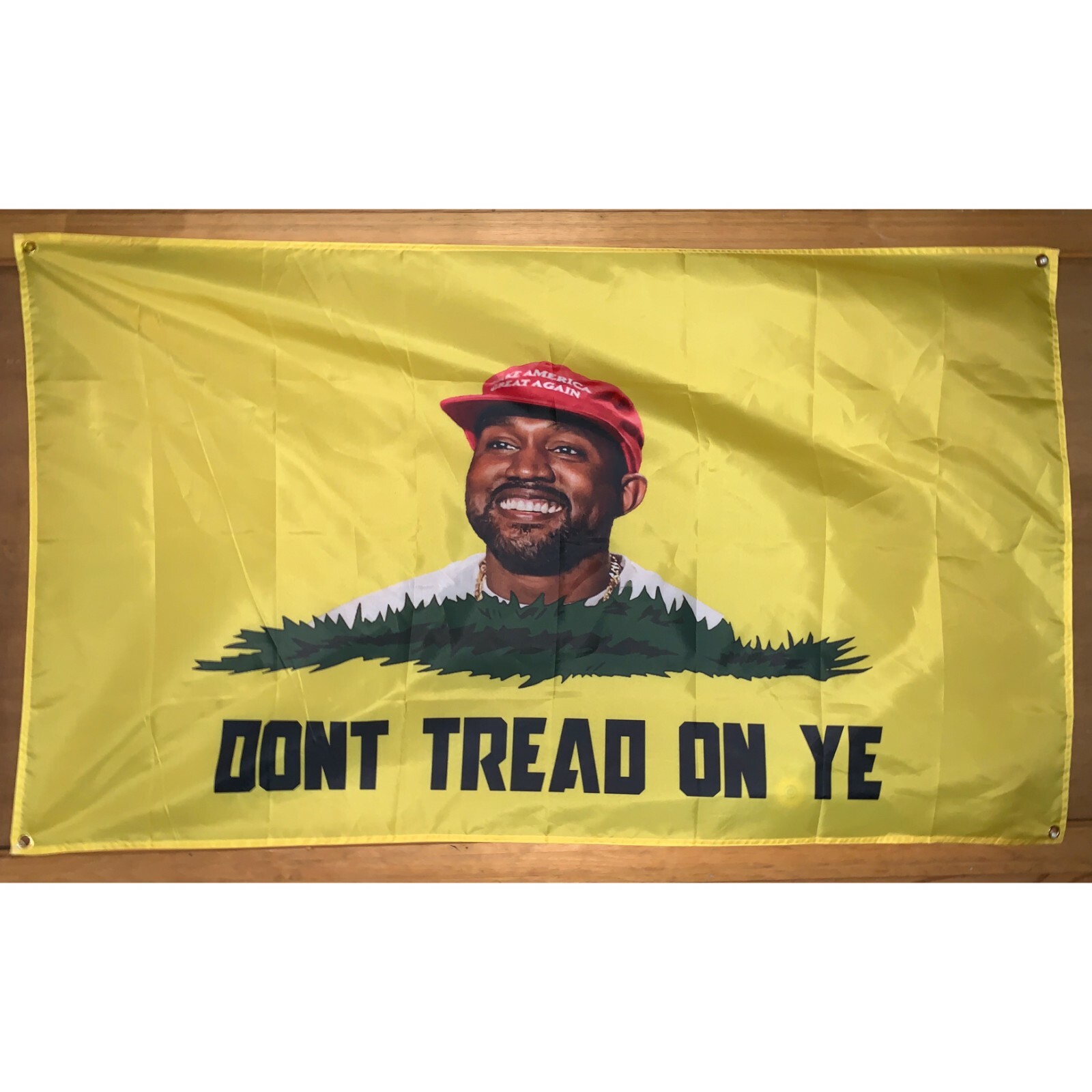 Don't Tread On Ye Kanye West 3 x 5 Feet Flag Banner College Dorm Frat ...