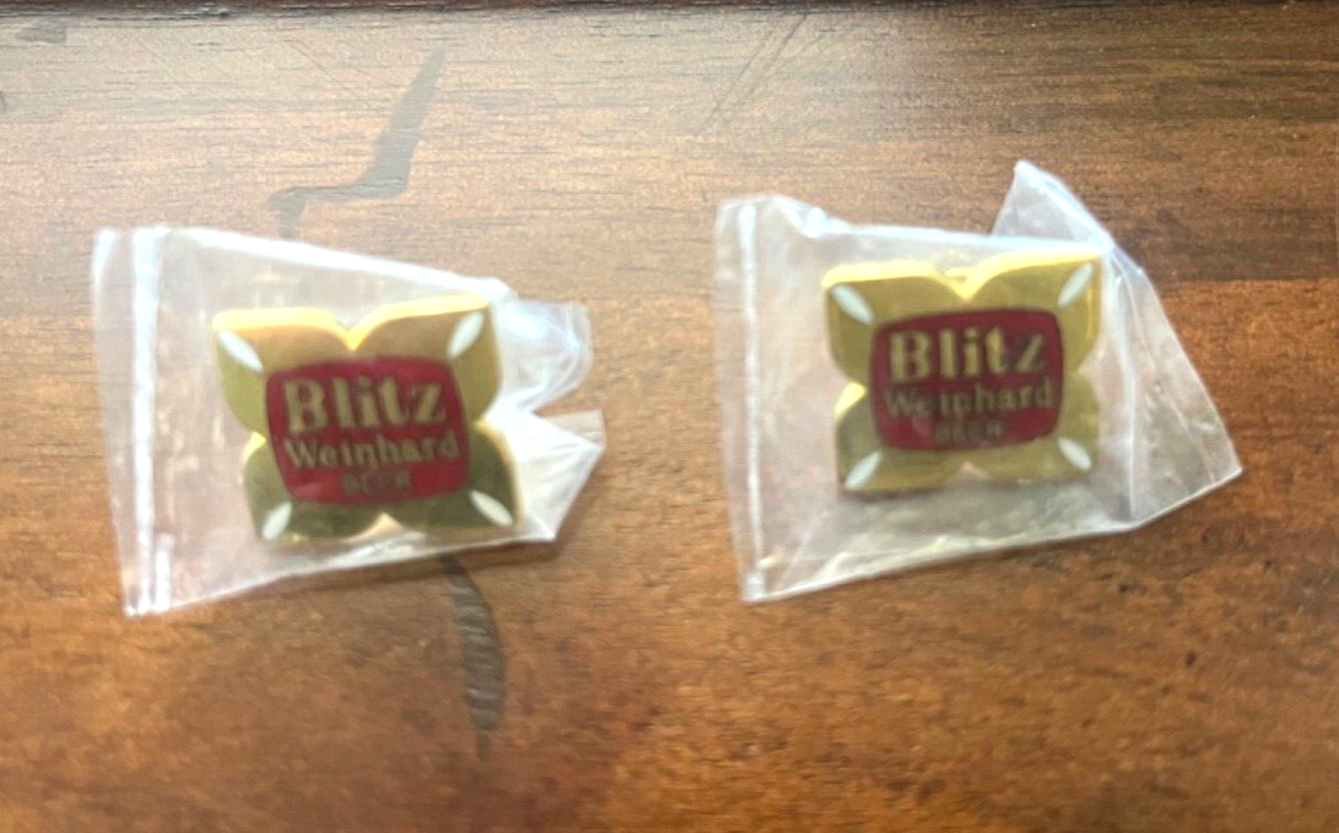Vintage Blitz Weinhard Beer Pins Lapel pins-employee owned 60-70's ...