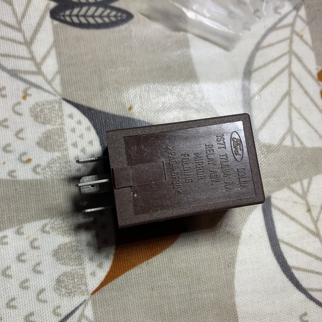 Ford Jaguar Land Rover 5 Pin Folding Mirror Brown Relay 1s7t-17l684-aa ...