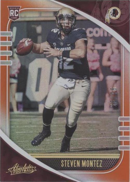 2020 Panini Absolute - Rookie Steven Montez #179 Spectrum Orange /75 (RC) for sale online | eBay