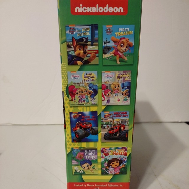 Me Reader Nickelodeon Jr Electronic Reader and 8-Book Library by p i ...