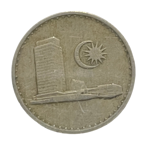 Rare Malaysia 10 Sen 1971 (V1) Vintage Coin Bank Negara Series ...