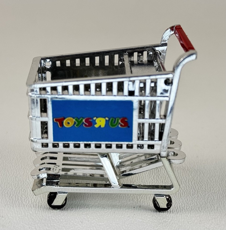 Mini Toys R Us Shopping Cart Magnet Refrigerator Dollhouse Miniature | eBay