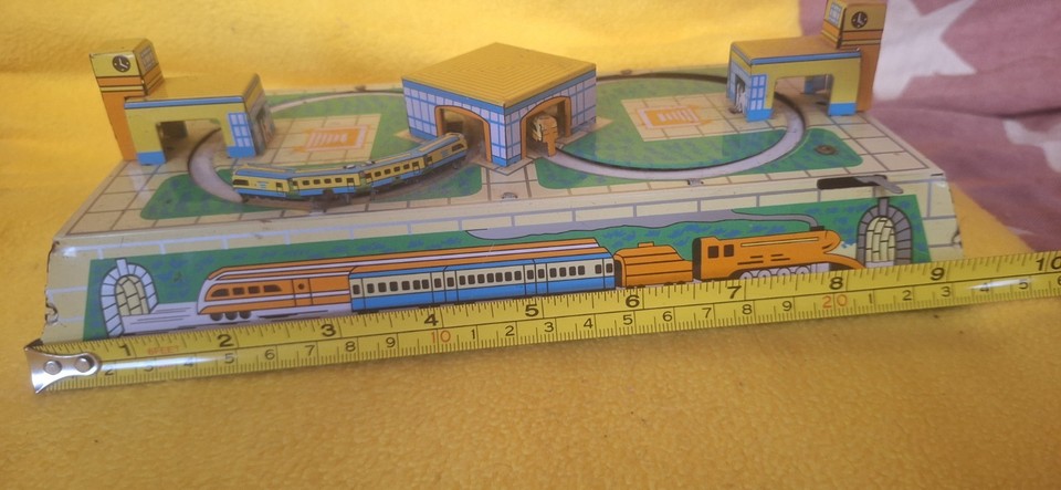 vintage tinplate toy train set, Rare clockwork | eBay UK