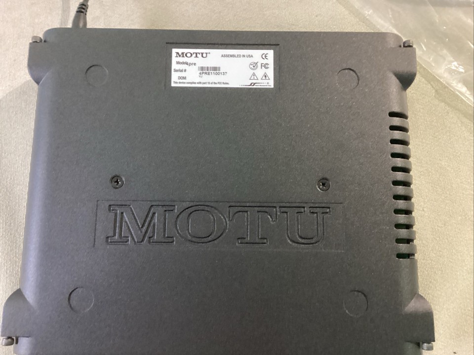 MOTU 4Pre 6x8 Hybrid FW USB2 Audio Interface | eBay