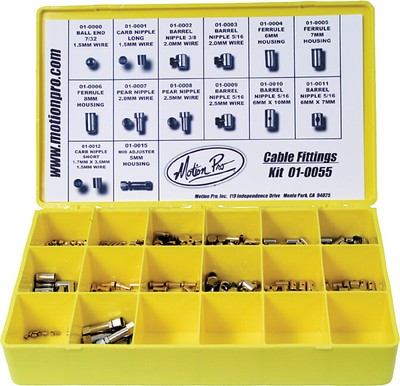 Motion Pro Cable Fitting Shop Kit 01-0055 | eBay