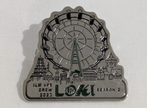MARVEL Loki Season 2 2023 ILM VFX Crew Pin Lucasfilm RARE Tom ...