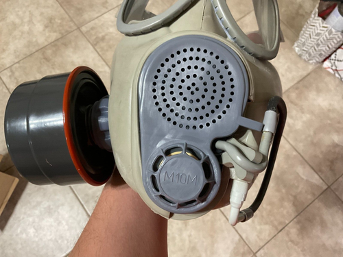 40mm NATO Adapter for M10M M10 M17 Cheek Filter Gas Masks - New ...