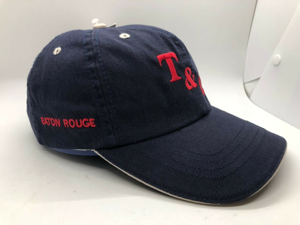 T&C Exxon Mobil Baton Rouge LA Cap Hat Adult Adjustable Blue Cotton NWT ...
