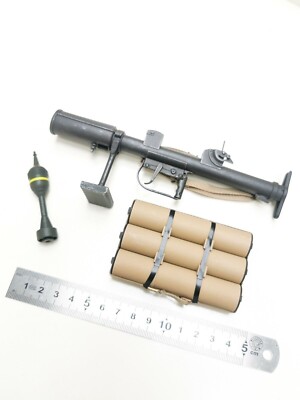B105-16 1/6 Scale HOT Dragon WWII British Anti-tank Rocket Launchers ...