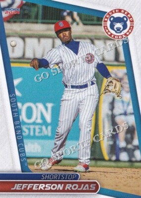 2024 South Bend Cubs Jefferson Rojas RC Rookie Card Cubs Minor League ...