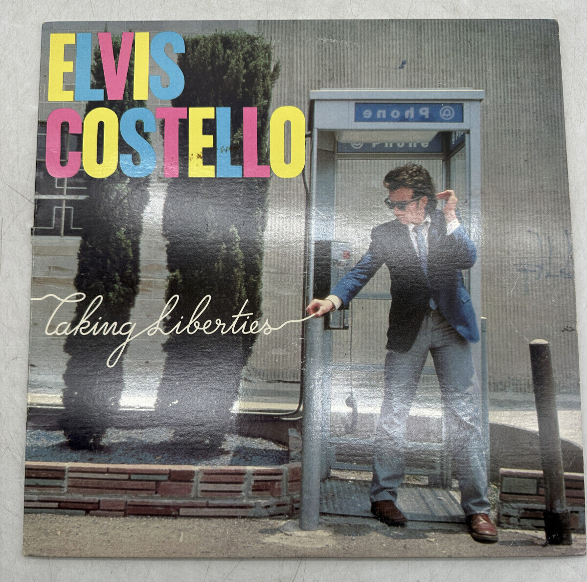 Elvis Costello Taking Liberties Columbia JC 36839 VG/VG+ | eBay