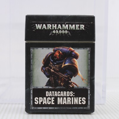 H8 Warhammer 40k Forge World Space Marine Data Cards opened | eBay