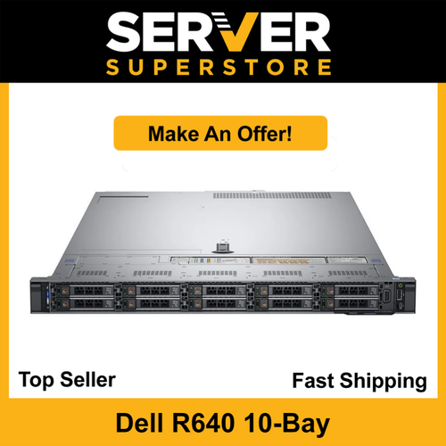 Dell PowerEdge R640 NVMe Server 2x Gold 6138 = 40 Cores H730P 128GB 2x ...