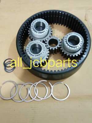 Jcb Hub Planet Sun Gear Set Complete (450/10205 450/10206 454/07401 907 ...
