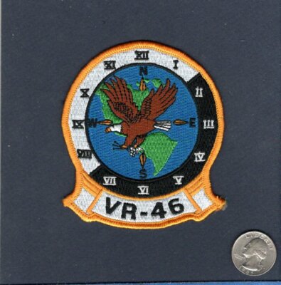 Original VR-46 EAGLES US NAVY Reserve C-9 SKYTRAIN NAS Atlanta Squadron ...