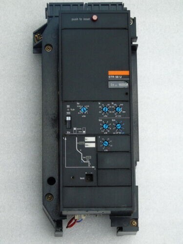 DISJONCTEUR PLC ELECTRIC TRIP CONTROL MERLIN GERIN STR 58U pouces ...