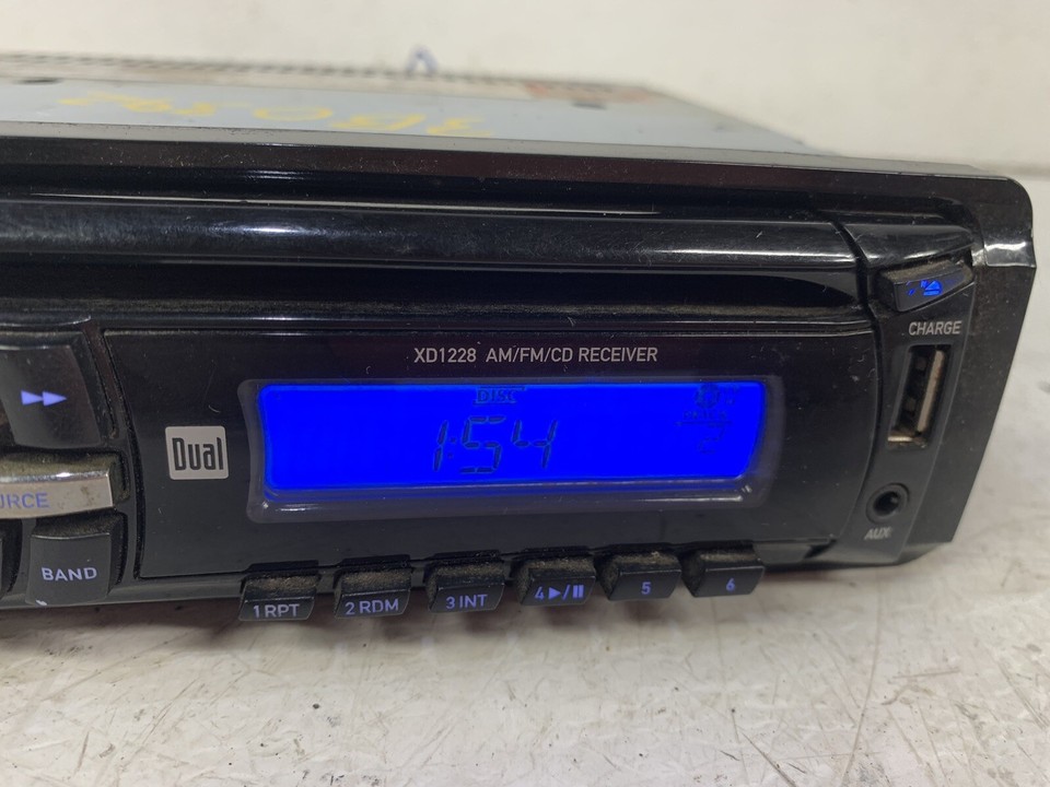 Dual Electronics Dual XD1228 Single DIN Radio Stereo CD Player | USB ...