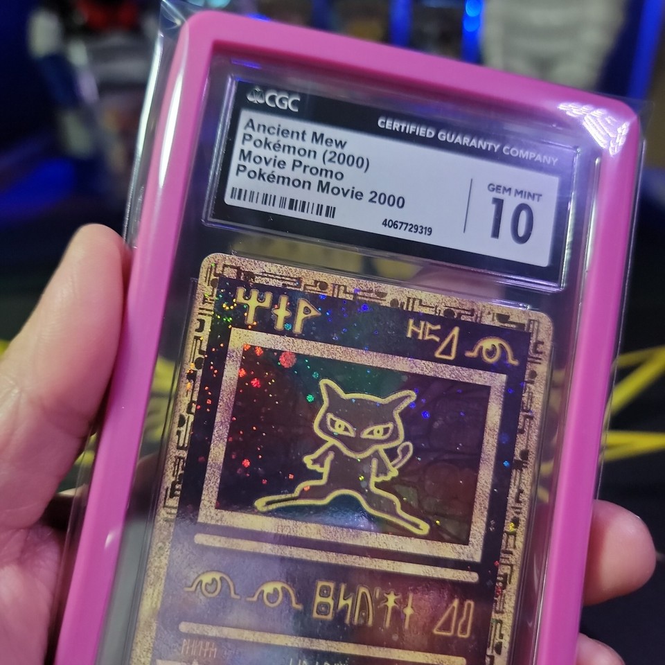 CGC 10 2000 Ancient Mew Movie Promo Quad Swirl's! 1 Of 1 | eBay