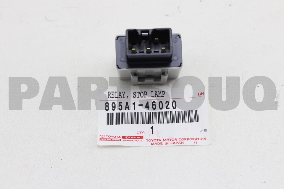 895A146020 Genuine Toyota RELAY, STOP LAMP CONTROL 895A1-46020 | eBay