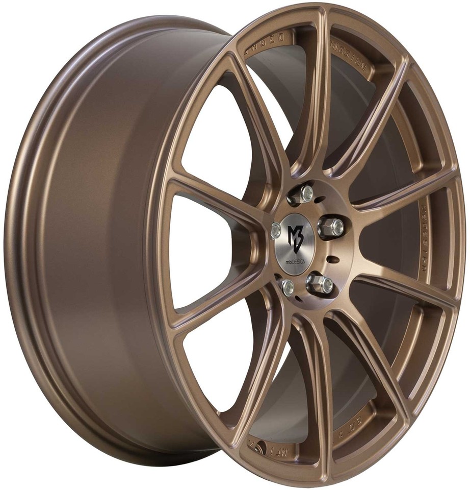 MB-Design MF1 alloy wheels 4x 8.5Jx19 ET45 5x114,3 BRON fits Infiniti ...