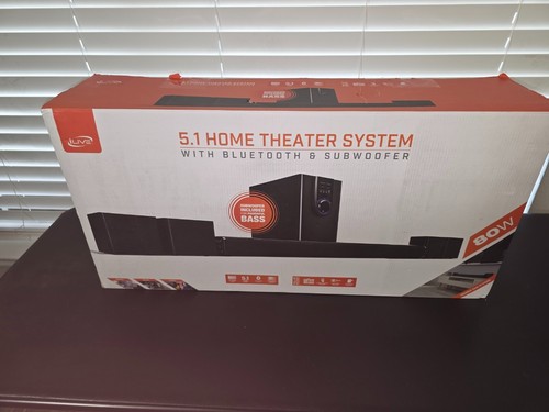 iLive 5.1 Home Theater System With Bluetooth & Subwoofer | eBay