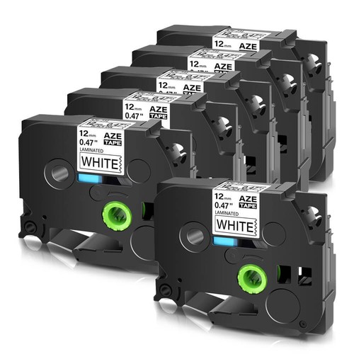 TZE-231 Compatible Brother Label Tape Replacement 12mm Standard ...